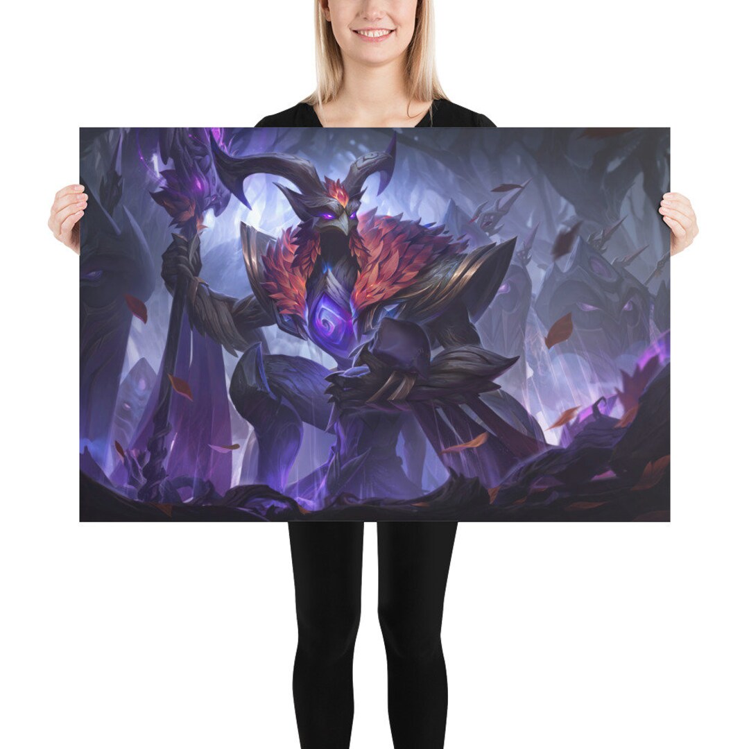 Elderwood Azir Splash Art Poster - League of Legends - 12K Res - Etsy