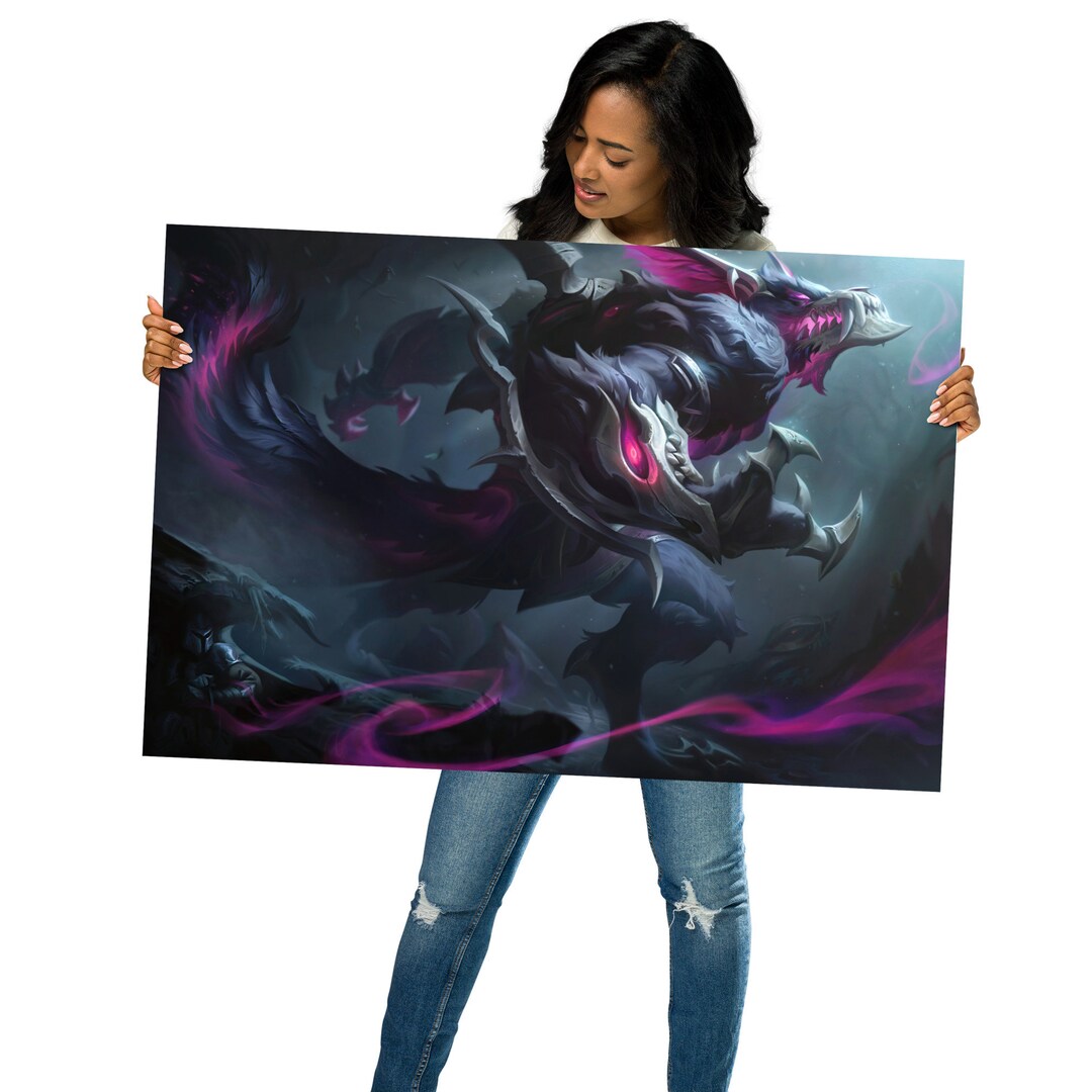Coven Warwick Splash Art Poster - League of Legends - Wild Rift - 12K ...