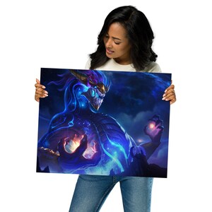 Aurelion Sol Base Splash Art Poster - League of Legends - 12K Res - Etsy