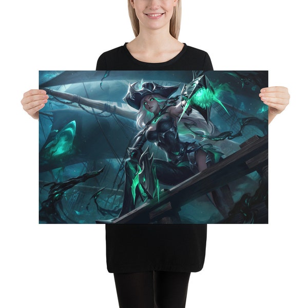 Miss Fortune Poster - Etsy