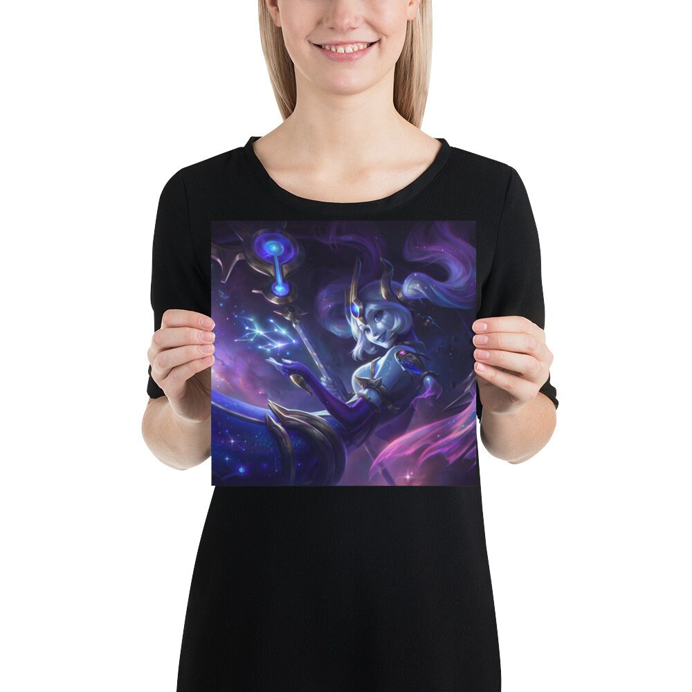 Cosmic Destiny Nami Splash Art Poster League of Legends 12K Res - Etsy