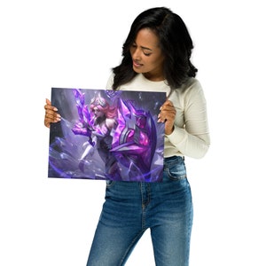 Crystalis Motus Leona Splash Art Poster League of Legends 12K Res - Etsy