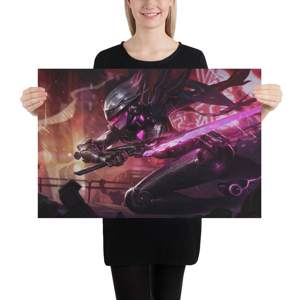 Project Fiora Splash Art Poster - League of Legends - 12K Res - Etsy.de