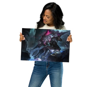 Briar Splash Art Poster League of Legends 12K Res - Etsy