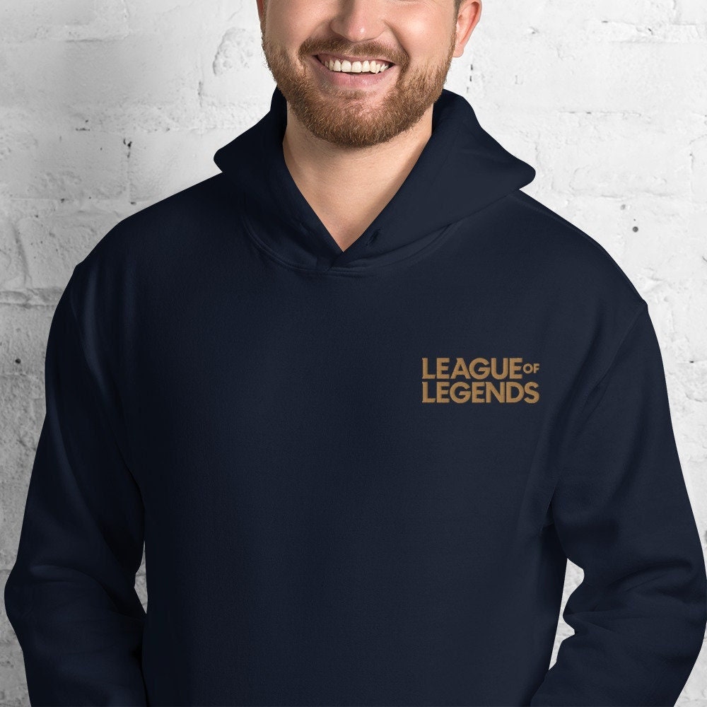 League of Legends Logo - Embroidered Unisex Hoodie - Etsy