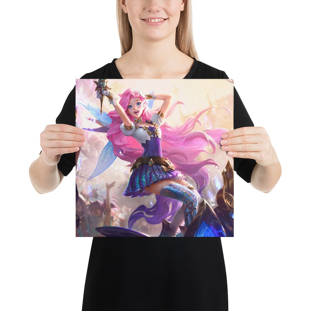 Seraphine Splash Art Poster League of Legends 12K Res - Etsy