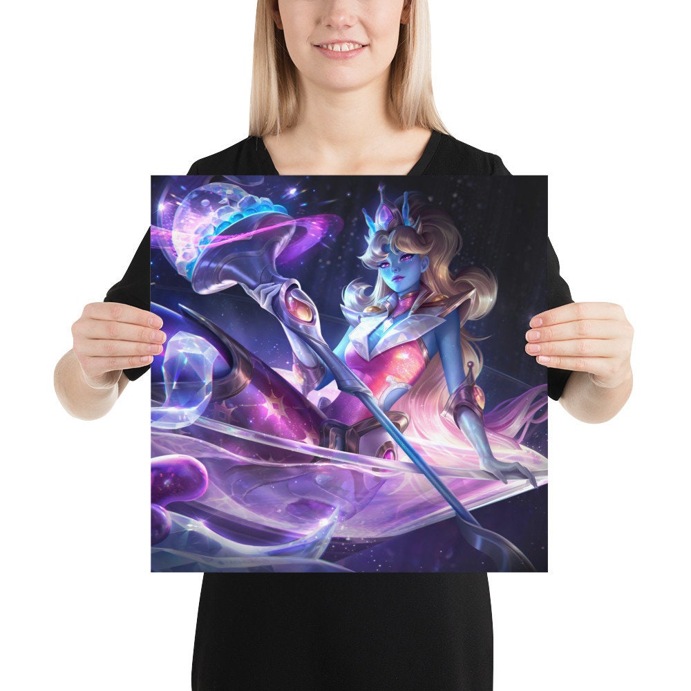 Space Groove Nami Prestige Edition Splash Art Poster - League of ...