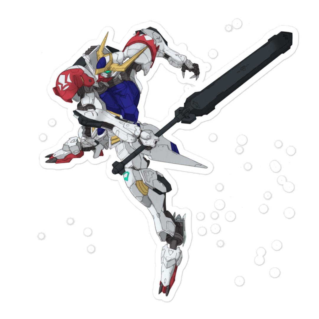 ASW-G-08 Gundam Barbatos Bubble-free Stickers - Iron Blooded Orphans ...