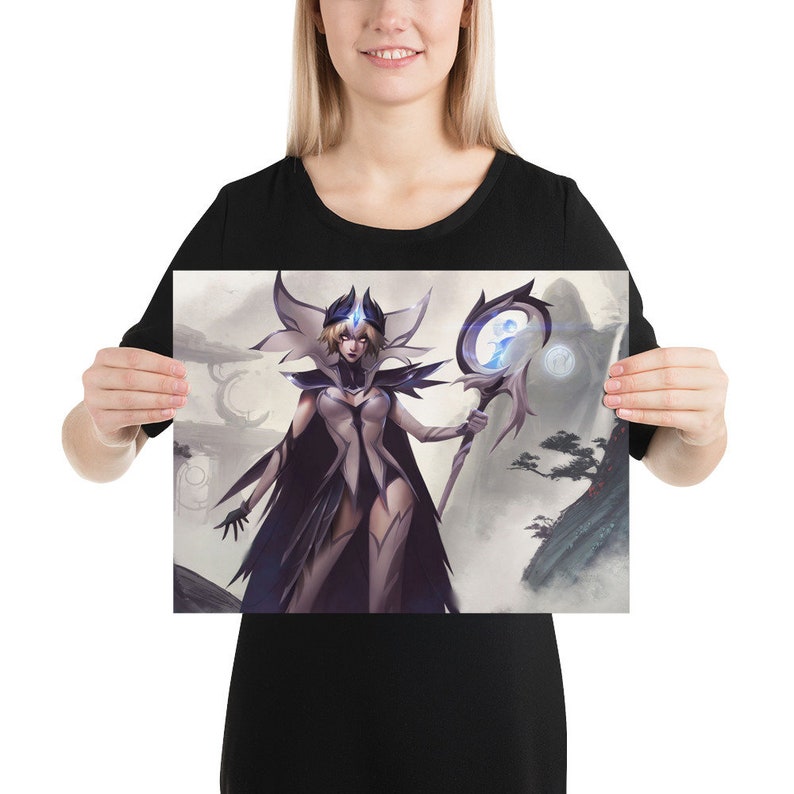 Invictus Gaming Leblanc Splash Art Poster - League of Legends - 12K Res ...