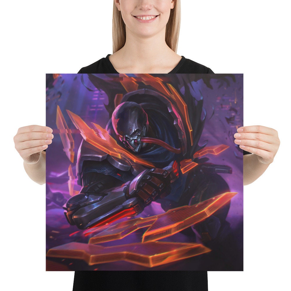 Project Pyke Poster League of Legends 12K Res - Etsy