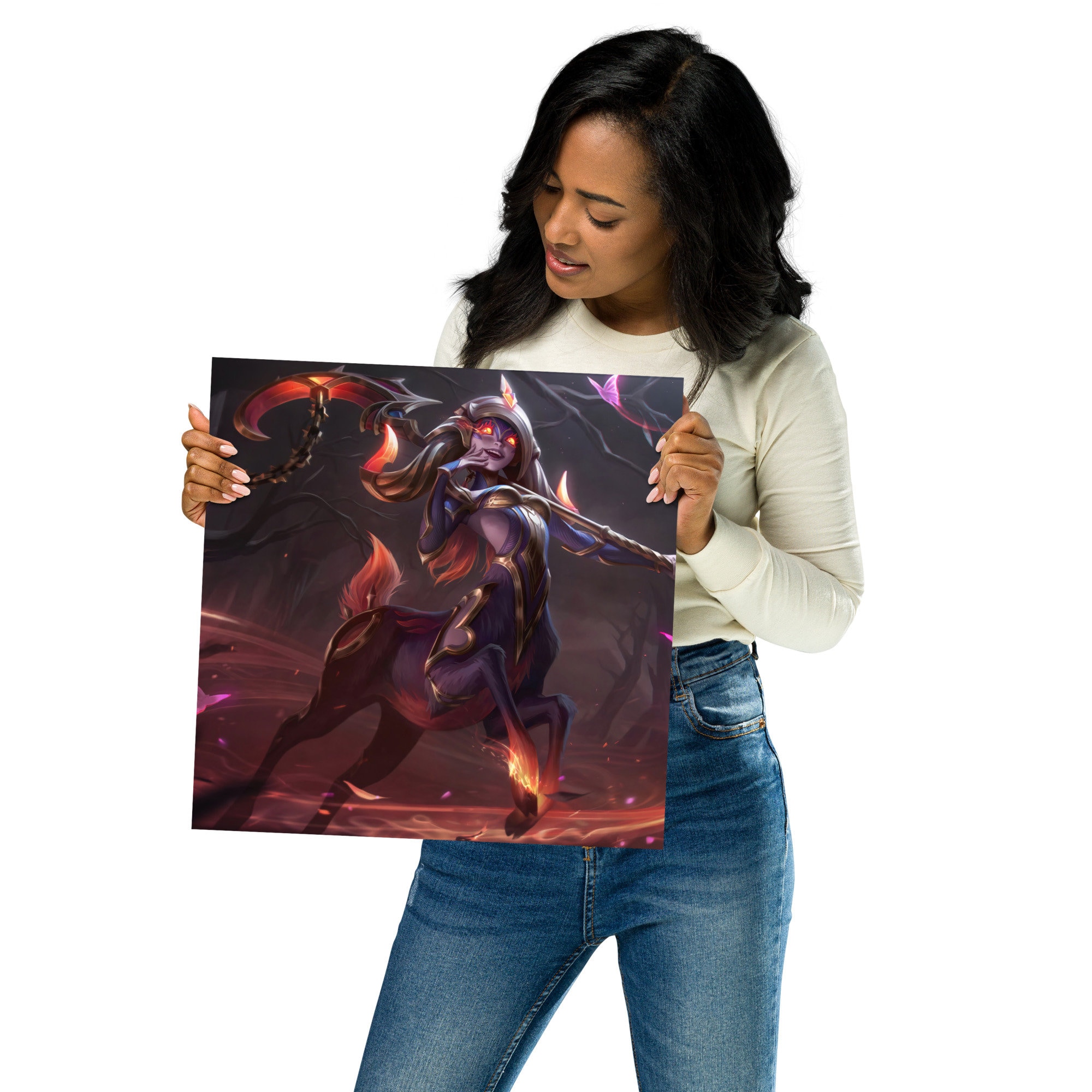 Nightbringer Lillia Splash Art Poster League of Legends 12K Res - Etsy