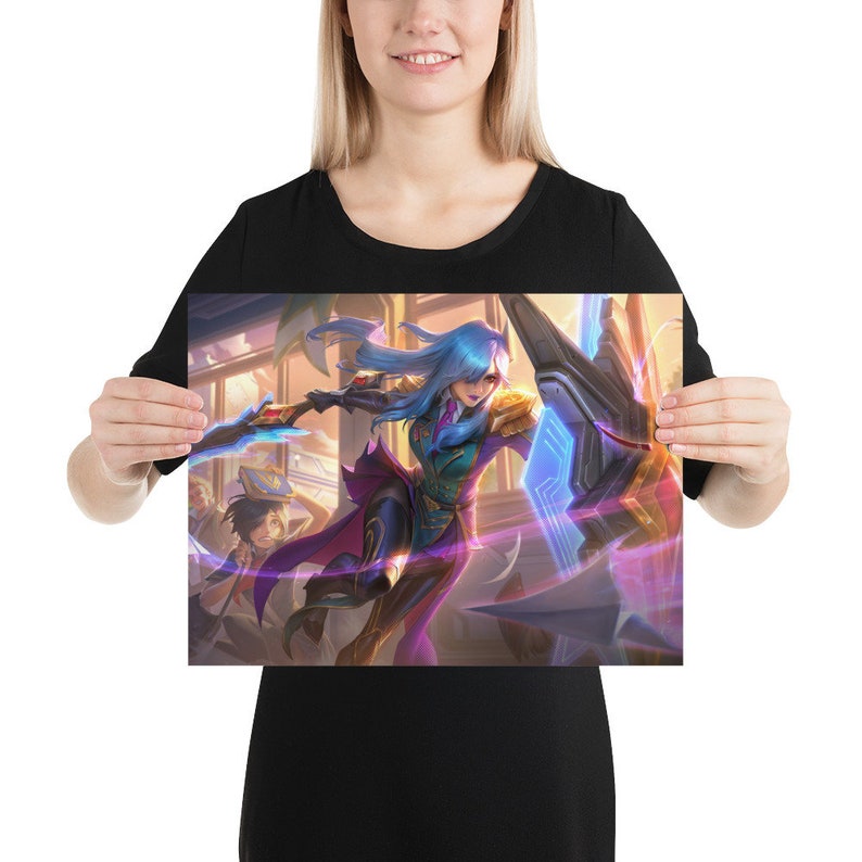 Battle Academia Leona Splash Art Poster League of Legends 12K Res - Etsy
