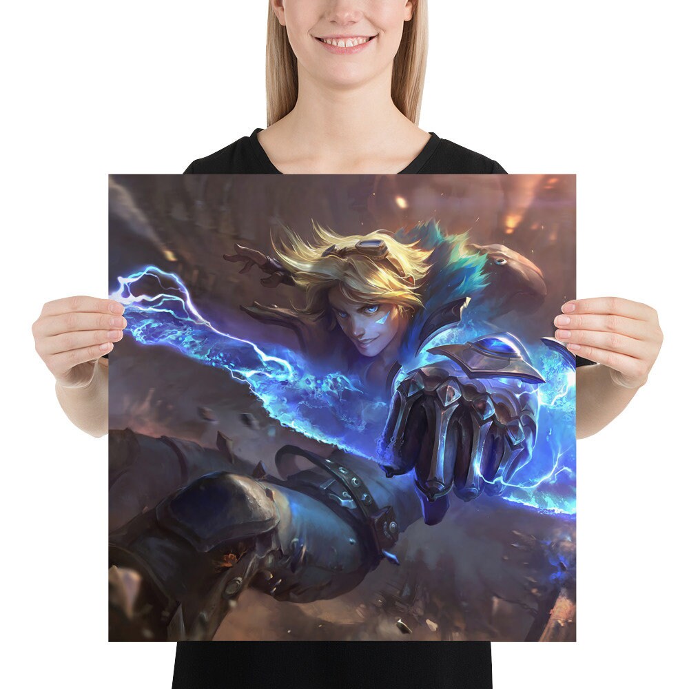 Ezreal Splash Art Poster League of Legends 12K Res - Etsy