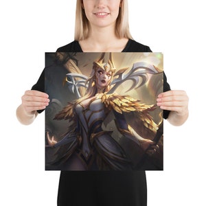 Coven Leblanc Prestige Edition Splash Art Poster - League of Legends ...