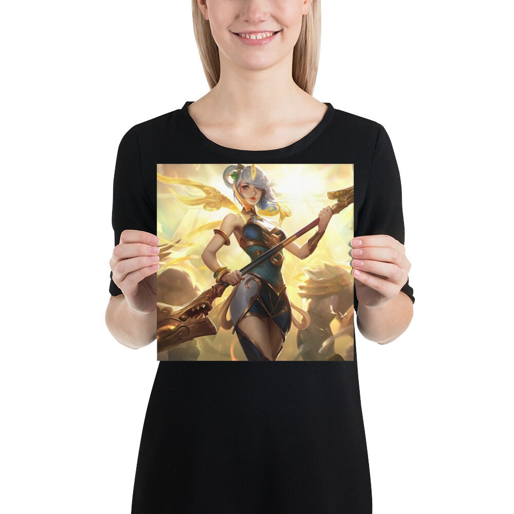 Lunar Empress Lux Splash Art Poster - League of Legends - 12K Res - Etsy