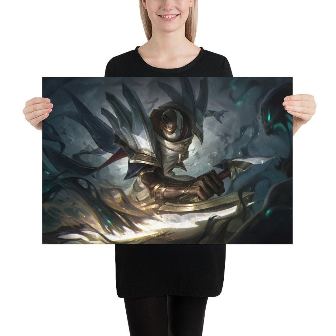 Sentinel Pyke Splash Art Poster - League of Legends - 12K Res - Etsy