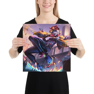 Street Demon Briar Splash Art Poster - League of Legends - 12K Res - Etsy