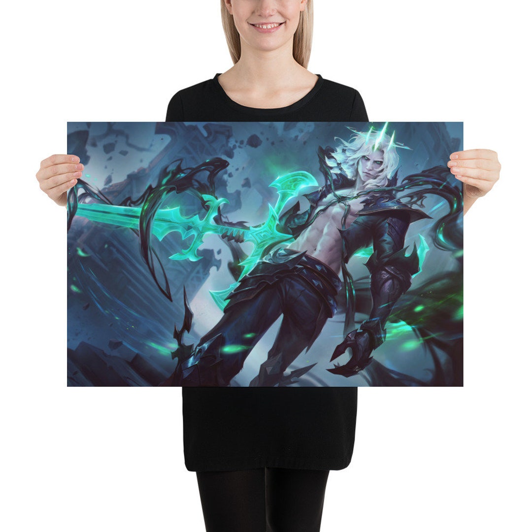 Viego Splash Art Poster - League of Legends - 12K Res - Etsy