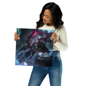 Briar Splash Art Poster League of Legends 12K Res - Etsy