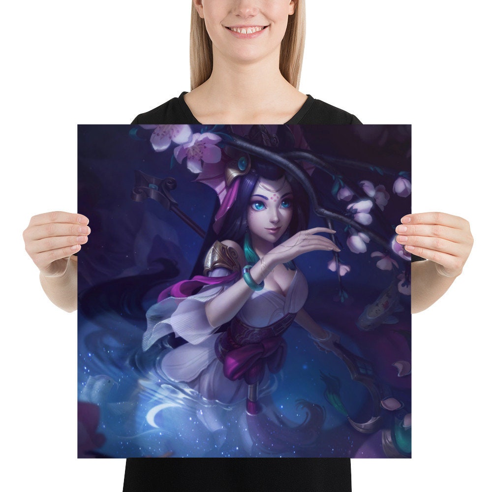 Splendid Staff Nami Splash Art Poster League of Legends - Etsy