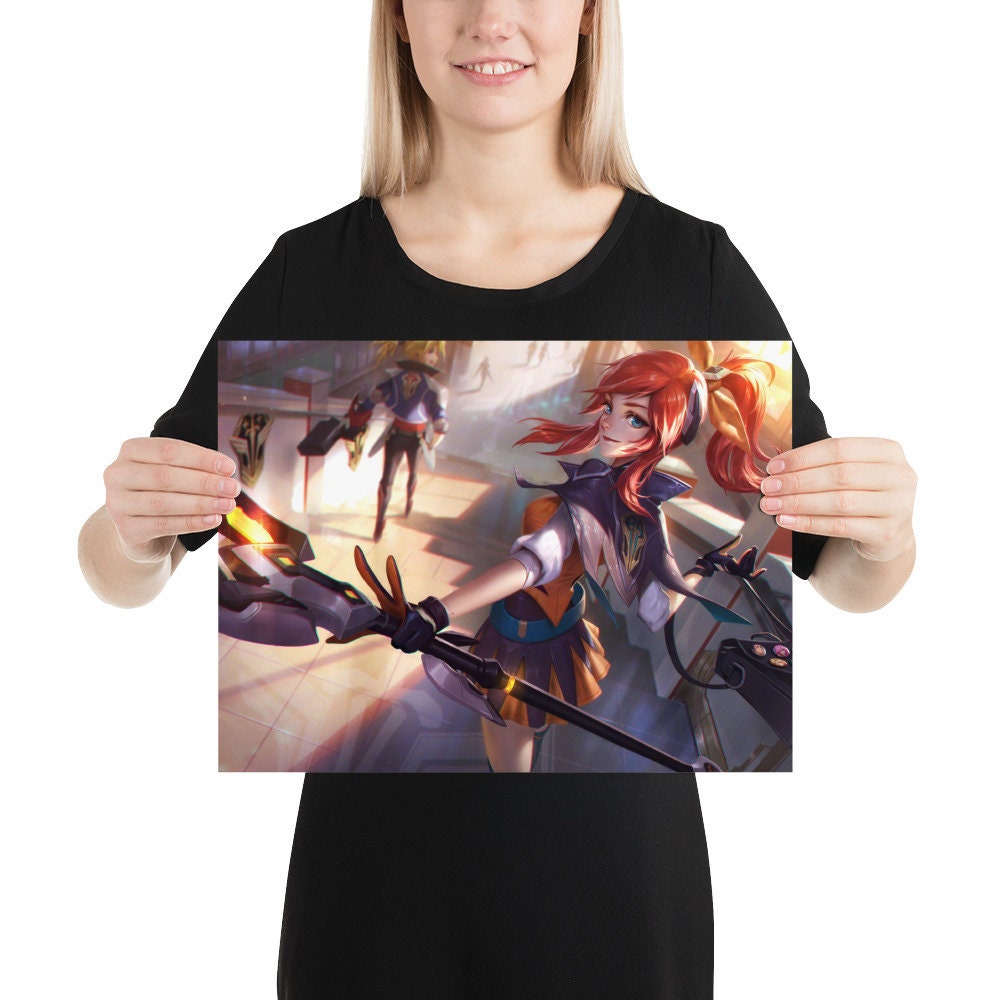 Battle Academia Lux Splash Art Poster - League of Legends - 12K Res - Etsy