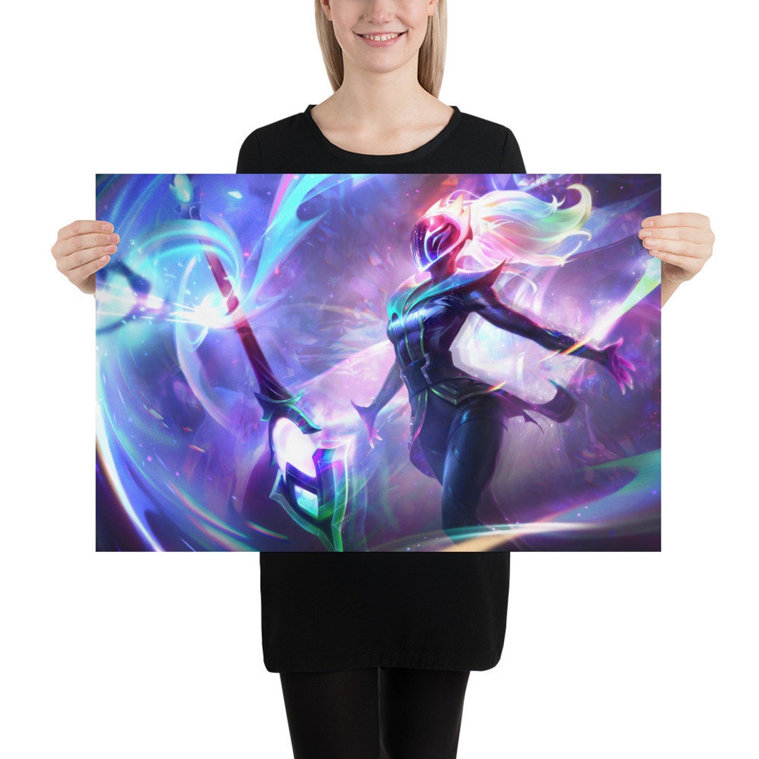 Empyrean Lux Splash Art Poster - League of Legends - 12K Res - Etsy