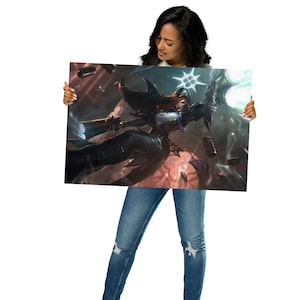 Broken Covenant Miss Fortune Splash Art Poster - League of Legends ...