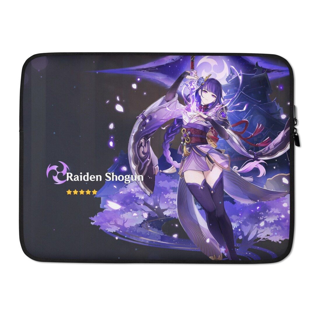 Raiden Shogun Wish Art - Laptop Sleeve - Genshin Impact - 12K Res - Etsy