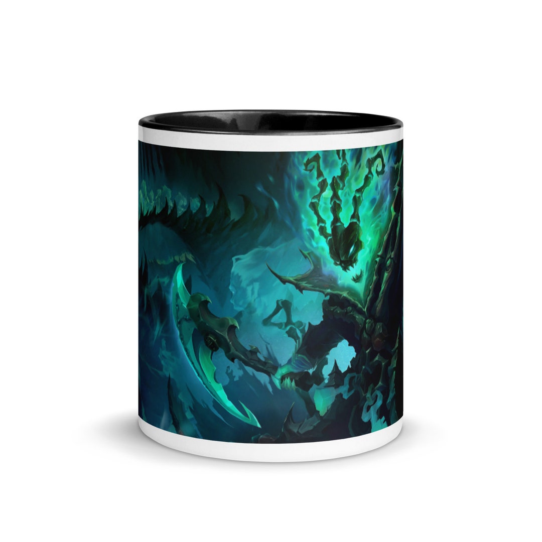 Thresh Splash Art Mug With Black Inside - League of Legends - 12K Res ...