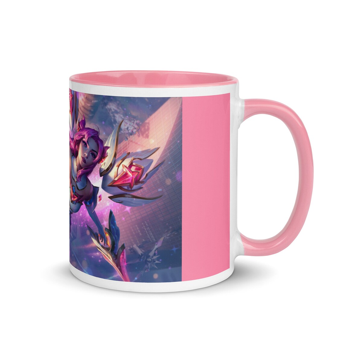 Star Guardian Kai'sa Splash Art Mug With Pink Inside League of Legends ...