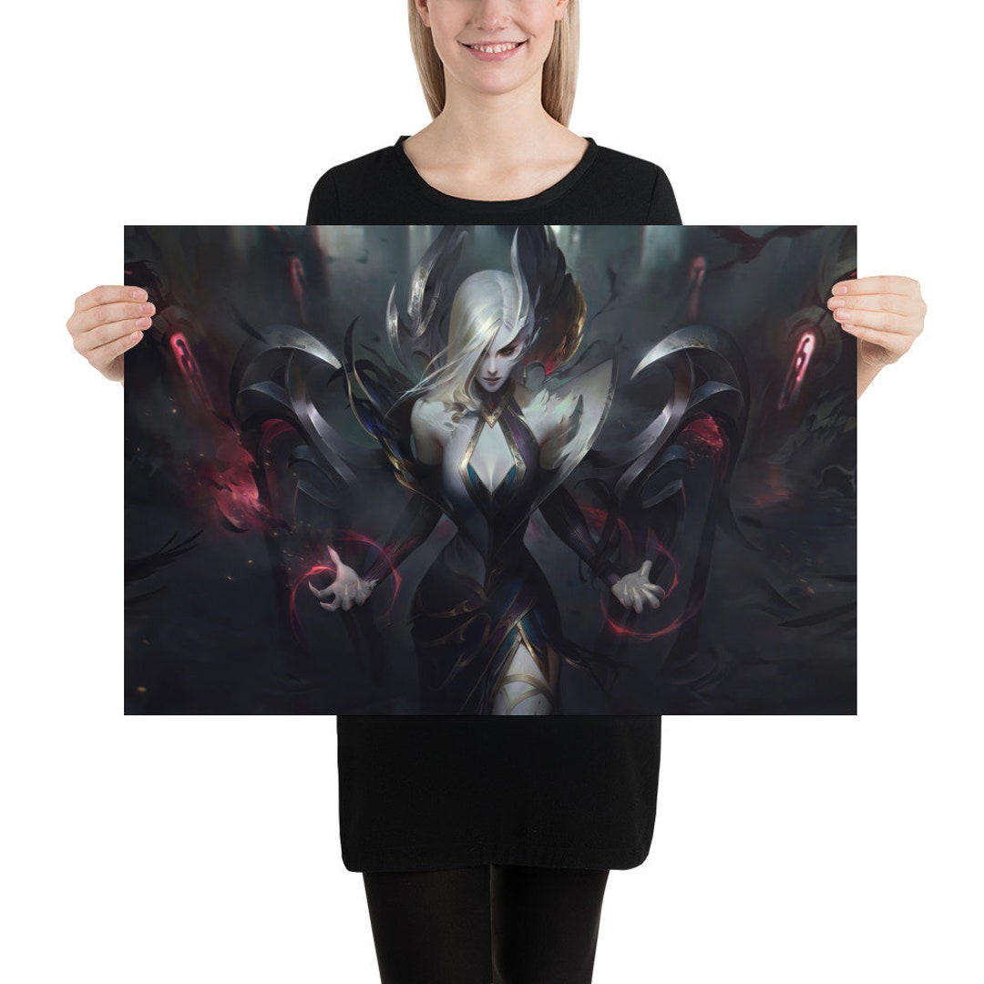 Coven Morgana Splash Art Poster - League of Legends - 12K Res - Etsy
