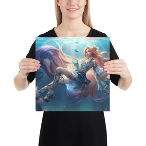 Ocean Song Seraphine Prestige Edition Splash Art Poster League of ...