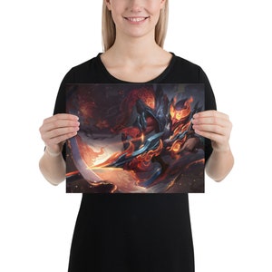 Shan Hai Scrolls Jhin Splash Art Poster League of Legends 12K Res - Etsy