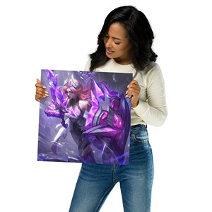 Crystalis Motus Leona Splash Art Poster League of Legends 12K Res - Etsy