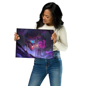 Inkshadow Aurelion Sol Splash Art Poster League of Legends 12K Res - Etsy