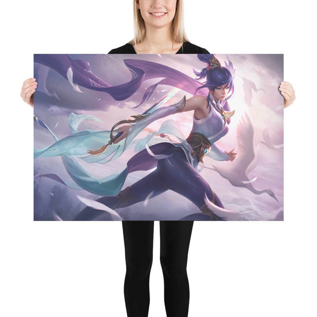 Soaring Sword Fiora Poster - League of Legends - 12K Res - Etsy