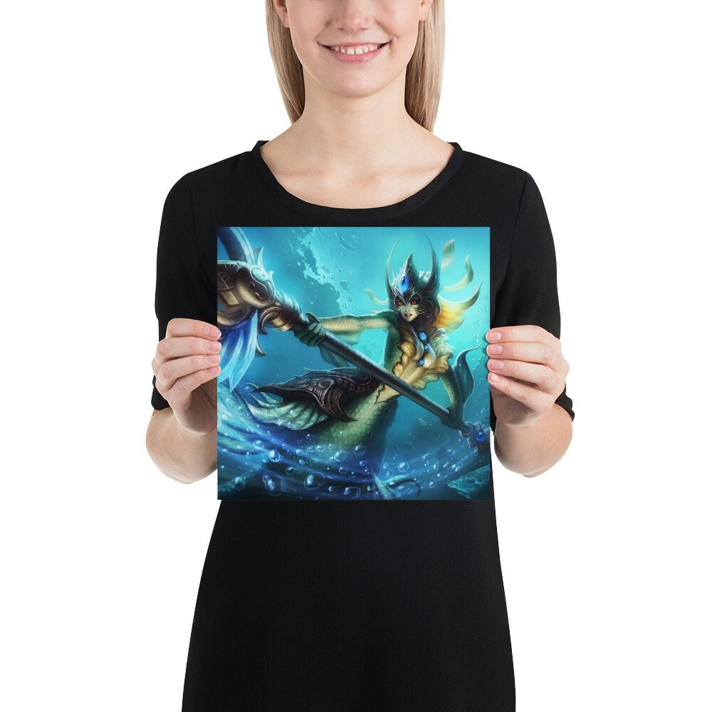 Nami Splash Art Poster League of Legends 12K Res - Etsy