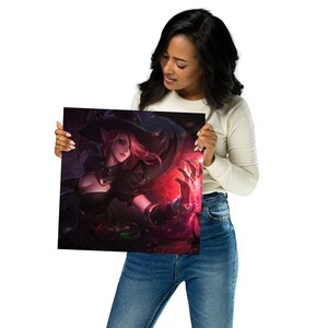 Bewitching Morgana Splash Art Poster - League of Legends - 12K Res - Etsy
