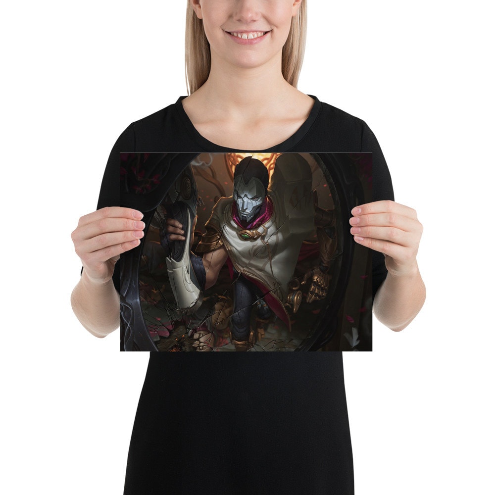 Jhin Splash Art Poster League of Legends 12K Res - Etsy