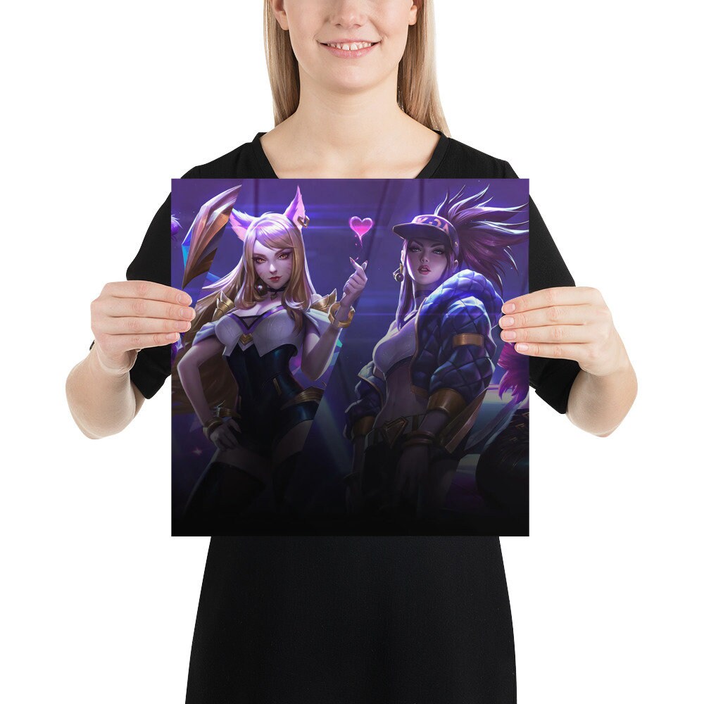 KDA Pop Stars Collage Poster League of Legends 12K Res - Etsy