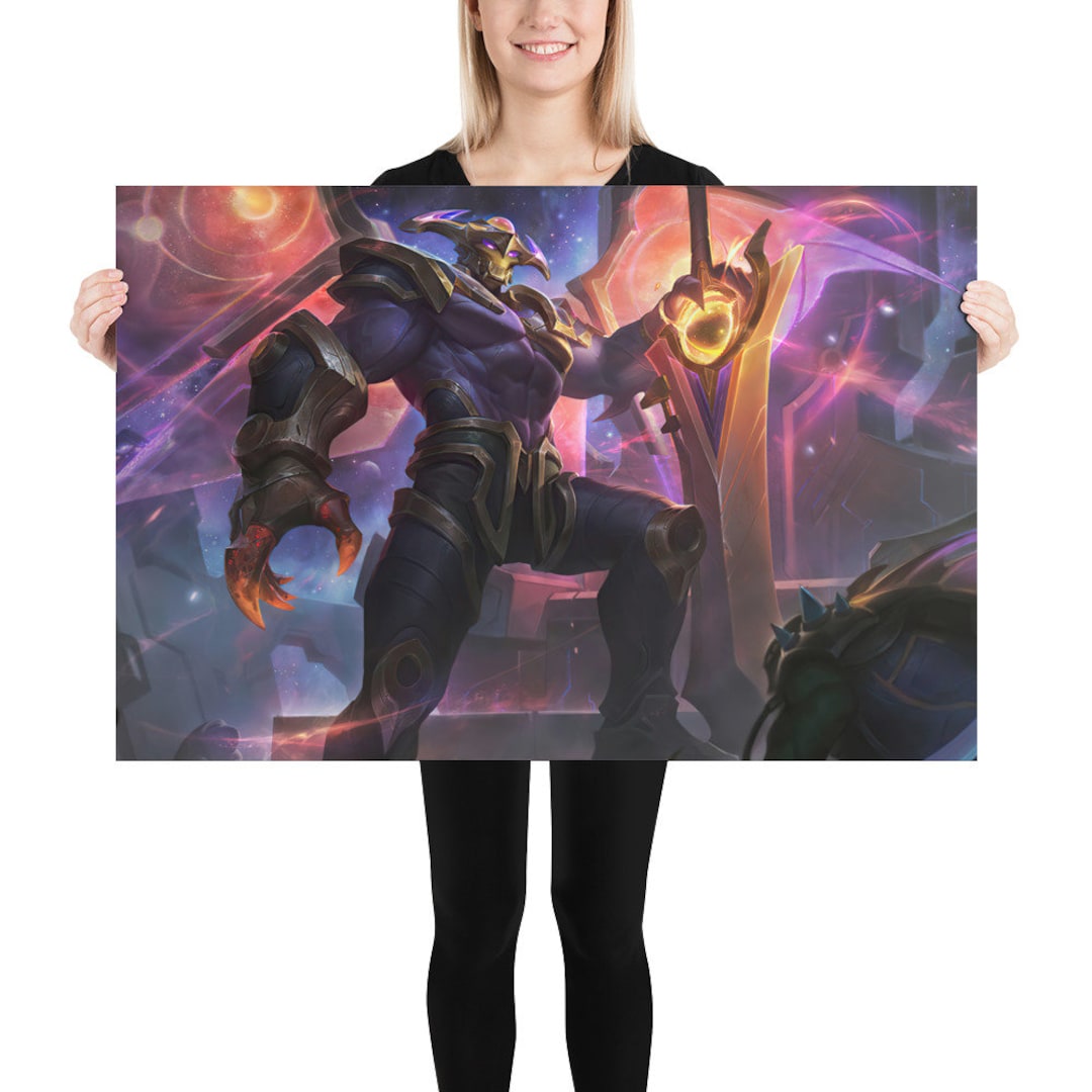 Odyssey Aatrox Splash Art Poster - League of Legends - 12K Res - Etsy