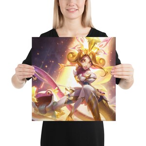 Star Guardian Neeko Splash Art Poster - League of Legends - 12K Res - Etsy