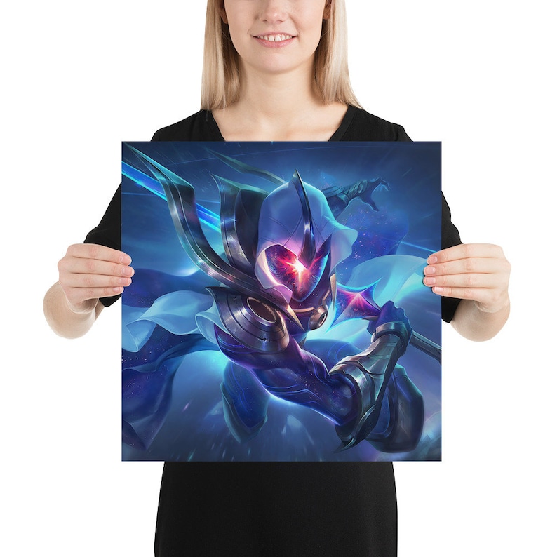 Cosmic Blade Master Yi Splash Art Poster League of Legends - Etsy