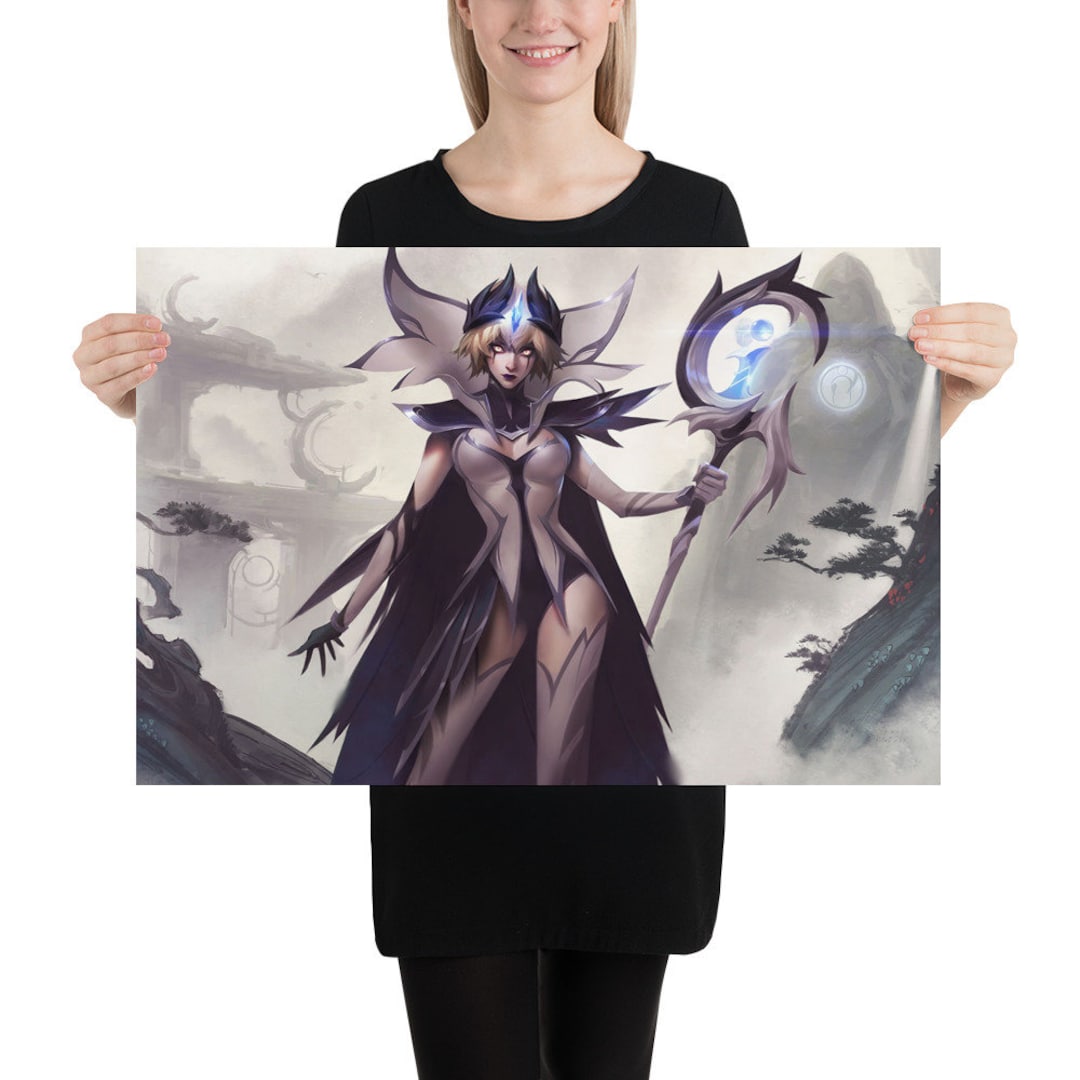 Invictus Gaming Leblanc Splash Art Poster - League of Legends - 12K Res ...