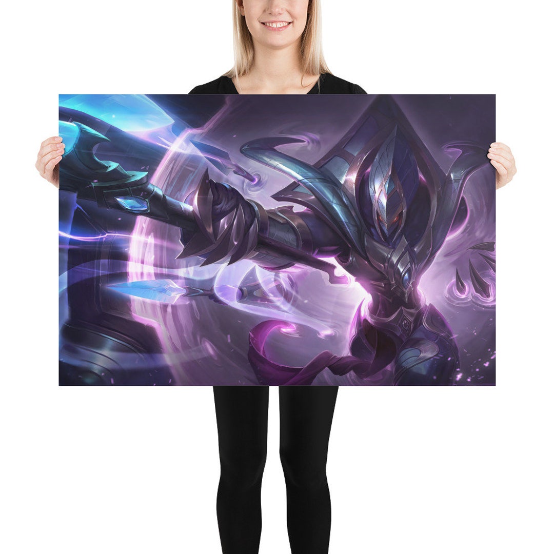 Galactic Azir Splash Art Poster - League of Legends - 12K Res - Etsy