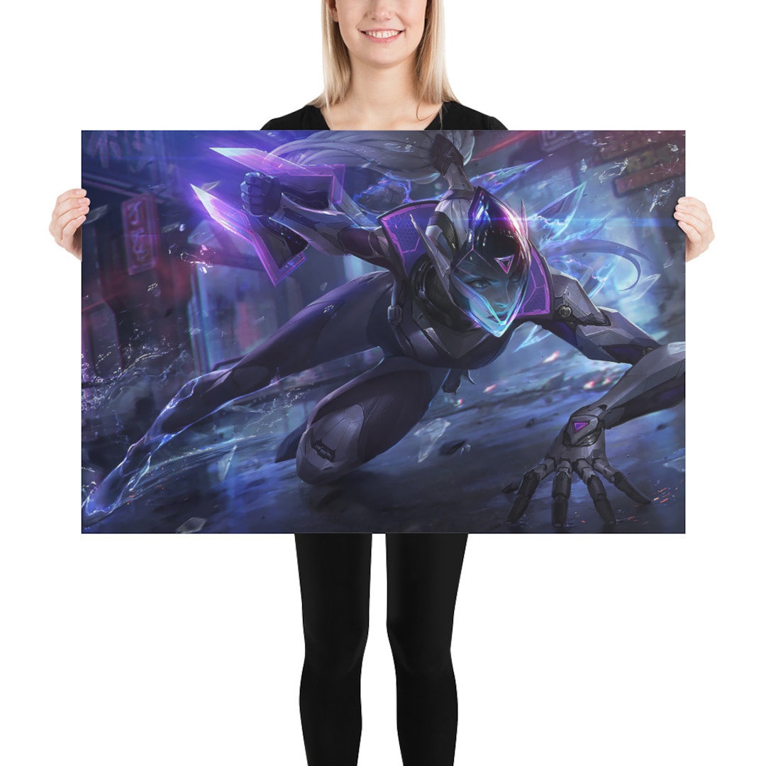 Project Vayne Splash Art Poster - League of Legends - 12K Res - Etsy