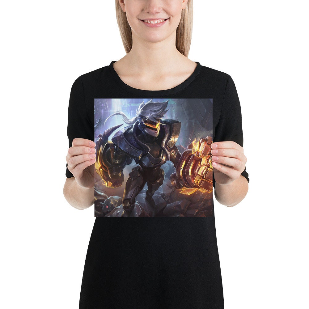 Project Vi Splash Art Poster League of Legends - 12K Res - Etsy