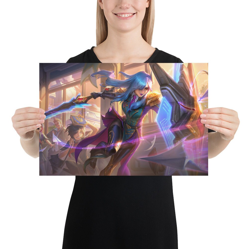 Battle Academia Leona Splash Art Poster League of Legends 12K Res - Etsy