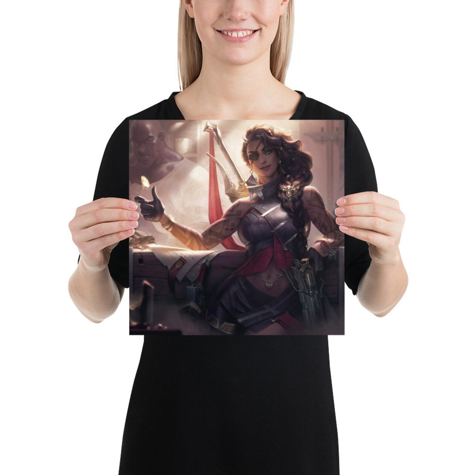 Samira Base Splash Art Poster - League of Legends - 12K Res - Etsy