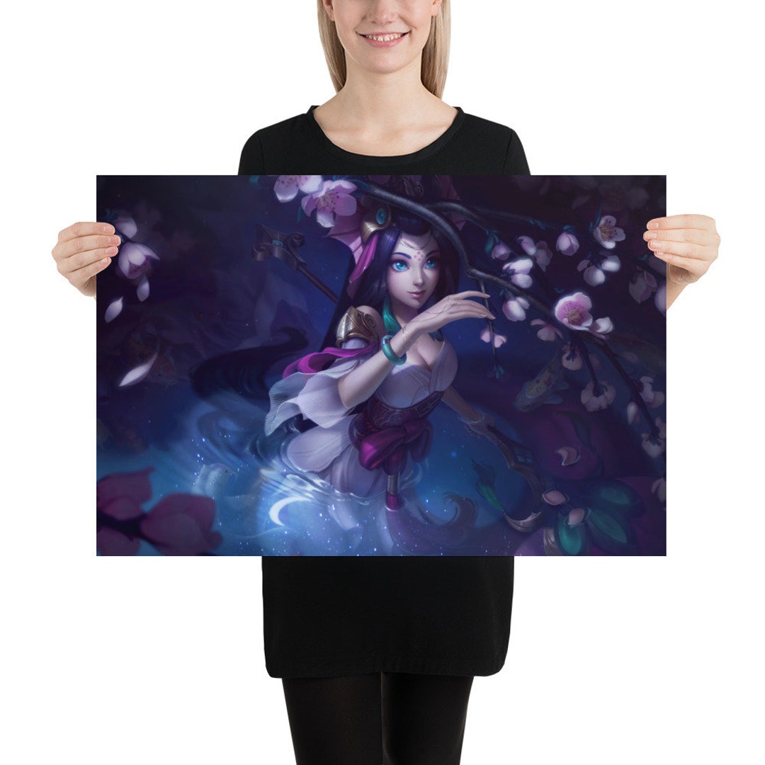 Splendid Staff Nami Splash Art Poster - League of Legends - 12K Res - Etsy